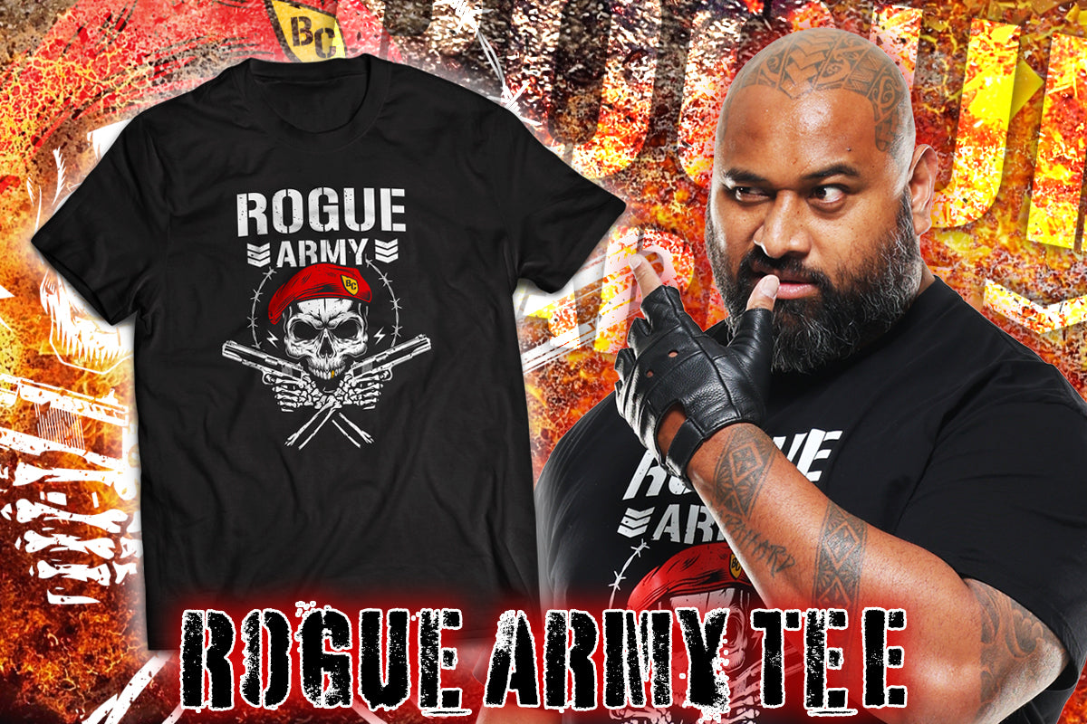 🔥新商品🔥バッドラック・ファレ選手の『ROGUE ARMY Tシャツ』を緊急発売決定！